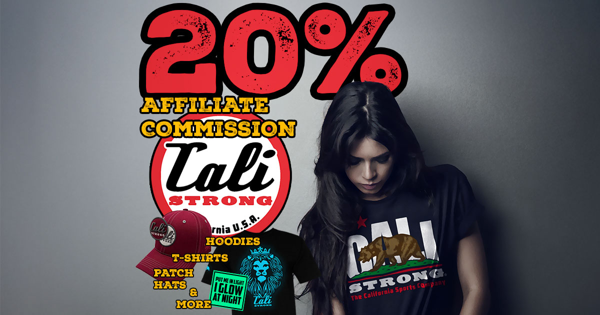 CALI Strong | Affiliate Register