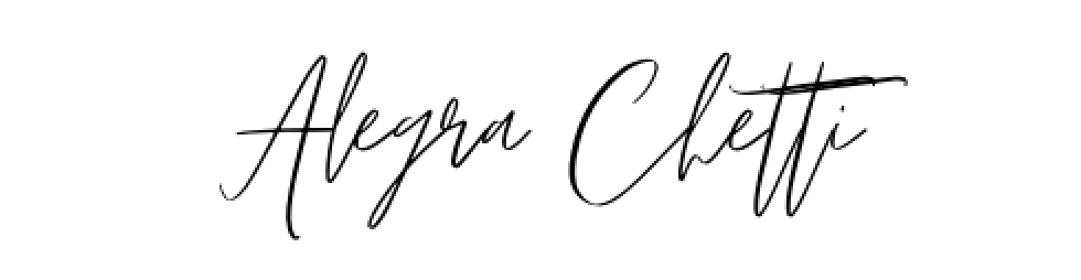 Alegra Chetti Beauty | Affiliate Register